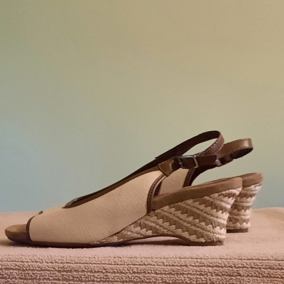 A2 By Aerosoles | Shoes | A2 By Aerosoles Fabric Wedge Sandal | Poshmark